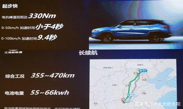 江淮iEVS4上市和万里公共测试470KM续航可以解决这个问_百科TA说
