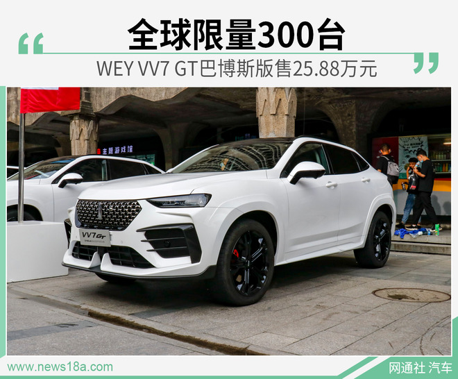 WEY VV7 GT巴博斯版正式上市 售价25.88万元_百科TA说