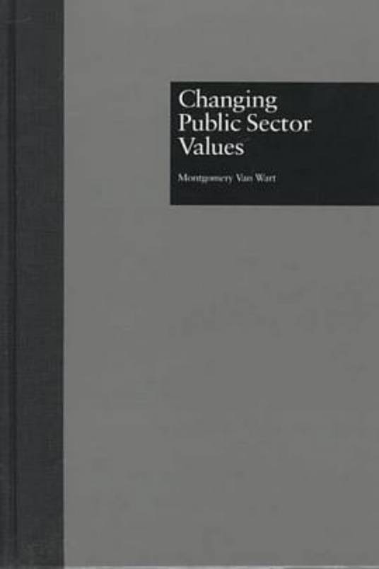 Changing Public Sector Values_百度百科