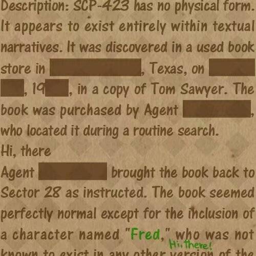 SCP-423_百度百科