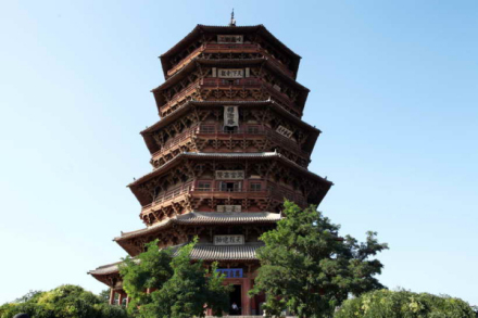 佛宫寺释迦塔_百度百科