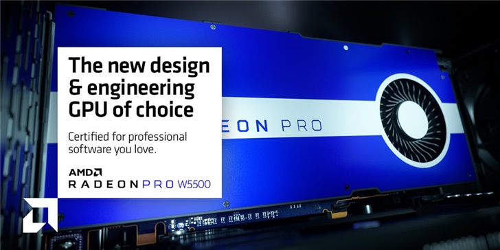 AMD 推出Radeon Pro W5500工作站显卡，售价约2800元_百科TA说