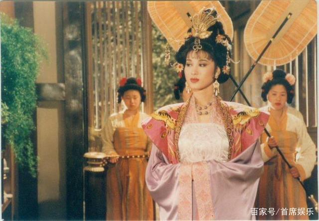 这才是古装！95版《武则天》中毛戈平的化妆术绝了，美得太真实！_百科TA说