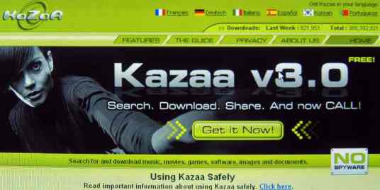 kazaa_百度百科