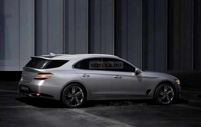 捷尼赛思G70猎装版曝光！搭2.0T、3.3T引擎，外观运动优雅_百科TA说