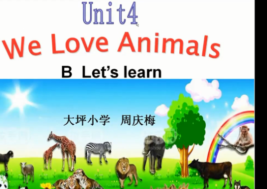 Unit 4 B Let's learn_百度百科