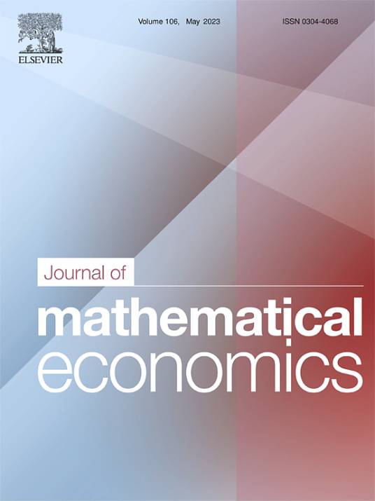 Journal of Mathematical Economics_百度百科