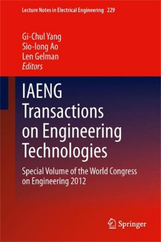 IAENG Transactions on Engineering Technologies_百度百科