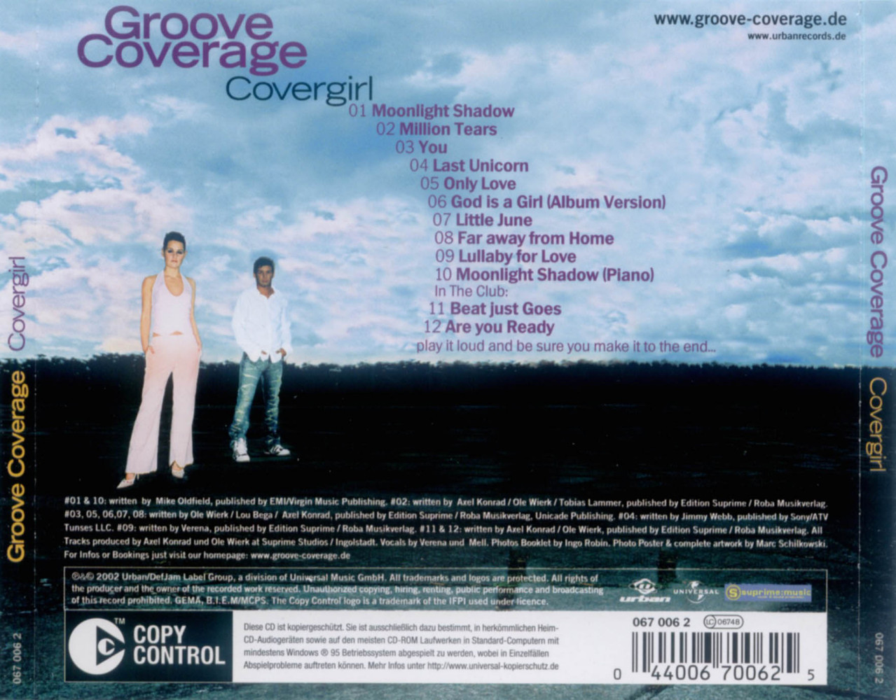 Covergirl（舞动精灵 2002年发行的专辑）_百度百科