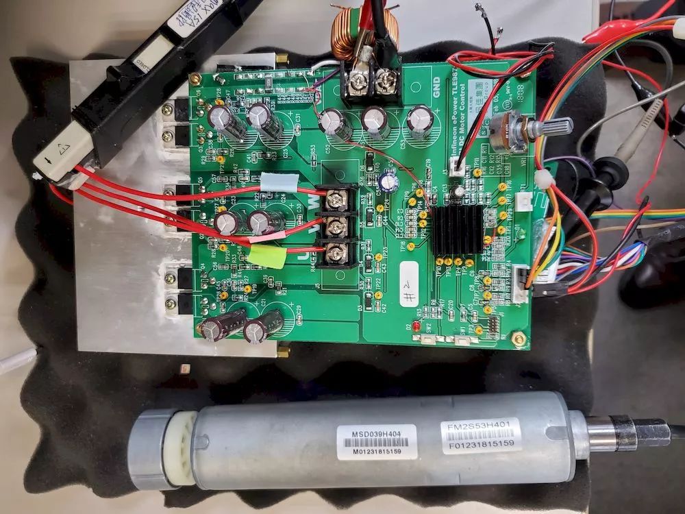 基于Infineon TLE9877QXA40的直流无刷马达控制输送带机方案_百科TA说