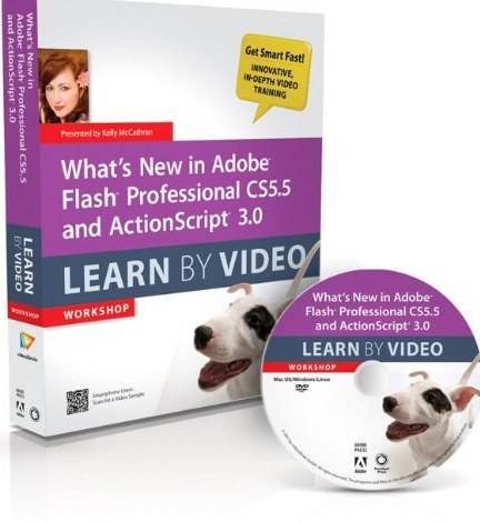 What's New in Adobe Flash Professional CS5.5 and ActionScript 3.0 Learn By Video_百度百科