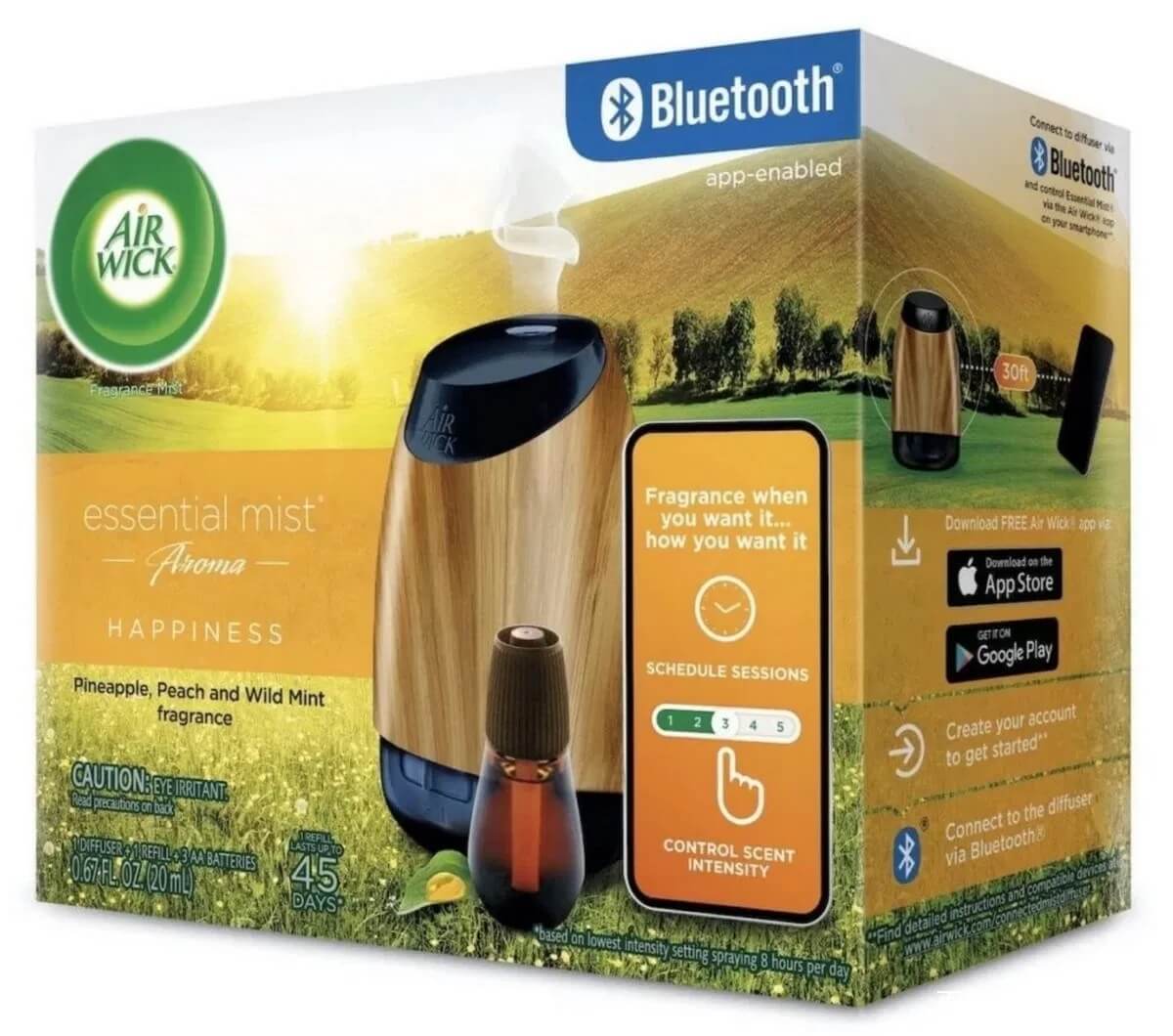 Air Wick发布可用手机控制的Essential Mist智能加湿器_百科TA说