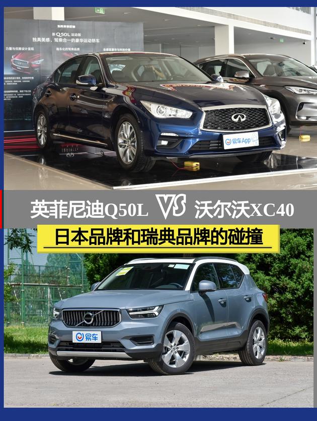 日本品牌和瑞典品牌的碰撞 英菲尼迪Q50L VS 沃尔沃XC40_百科TA说
