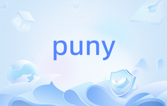 puny_百度百科
