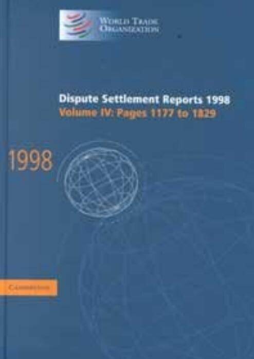 Dispute Settlement Reports 1998_百度百科