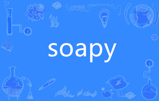 Soapy（英语单词）_百度百科