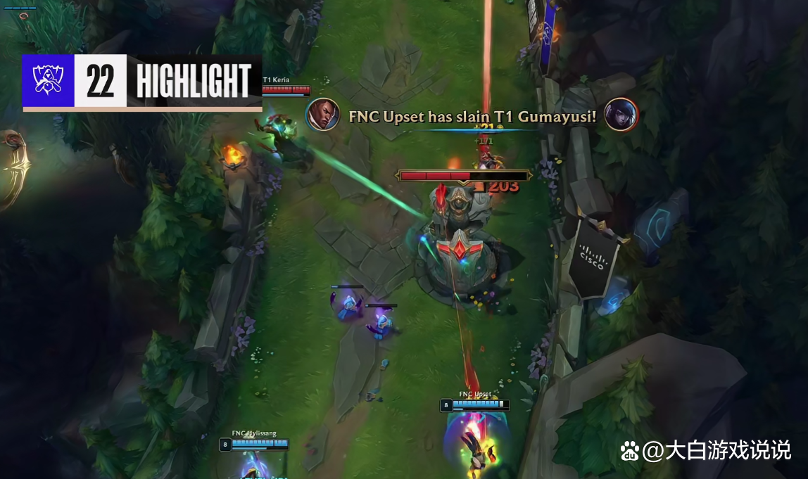 S12世界赛：FNC 1:0 T1，卢娜组合再次出山，T1吞下小组赛首败_百科TA说