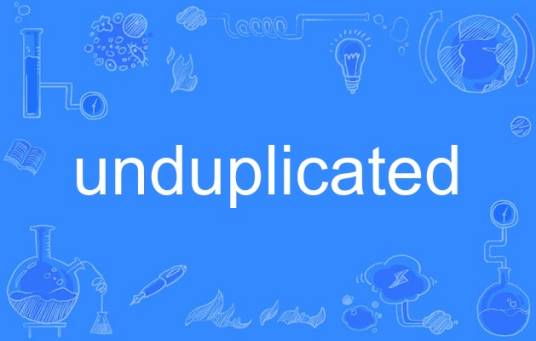 unduplicated_百度百科