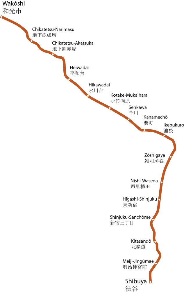 东京地下铁副都心线_百度百科