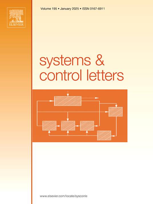 Systems & Control Letters_百度百科