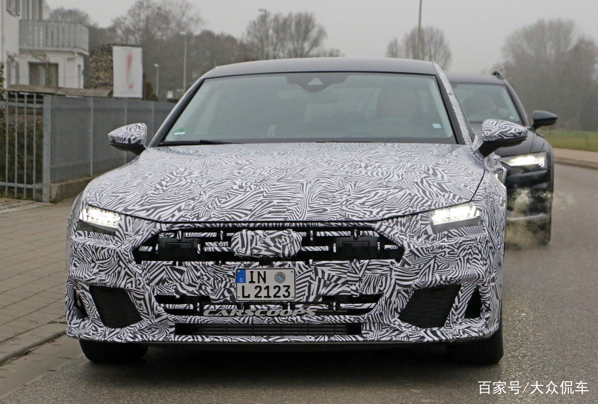 车尾被大量修改，全新奥迪A7L最新谍照曝光_百科TA说