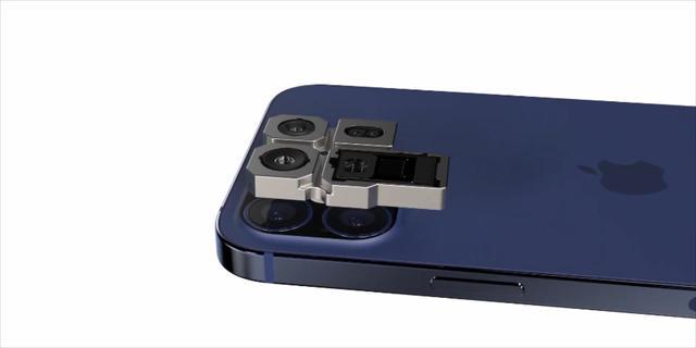 iPhone12Pro概念图：4400毫安电池A14芯片，后置长焦浴霸四摄_百科TA说