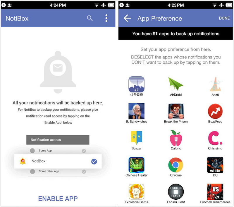 被各种通知弹到哭？你可以备份起来稍后看 – NotiBox_百科TA说