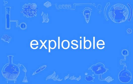 explosible_百度百科