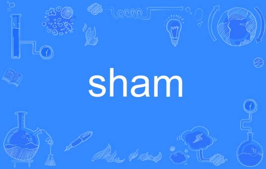 sham（英语单词）_百度百科