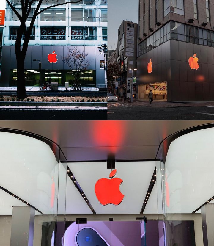 今天，Apple Store 将你最熟悉的苹果标变红了_百科TA说