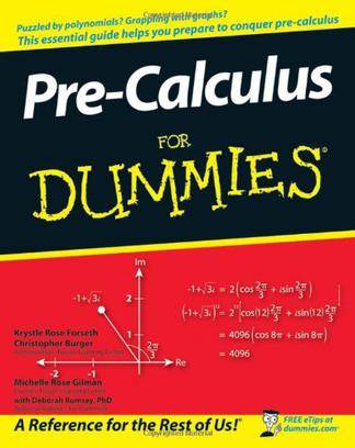 Pre-Calculus For Dummies预科微积分学_百度百科