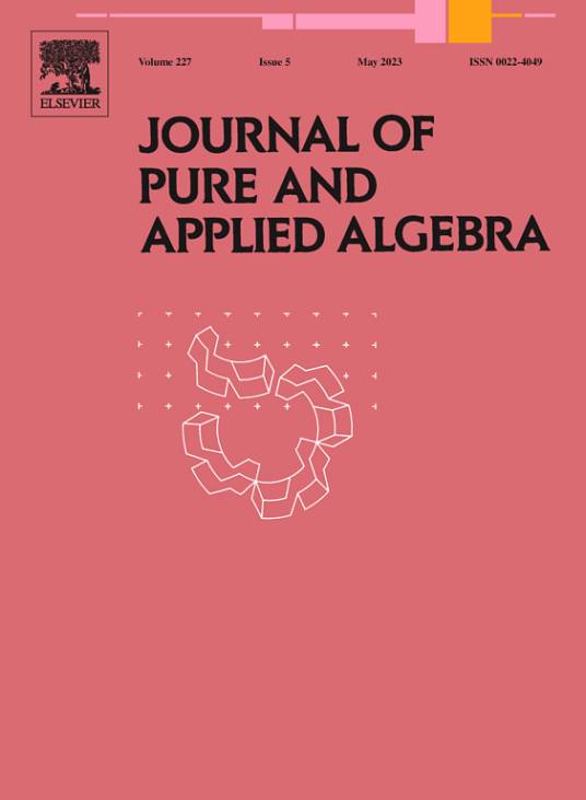 Journal of Pure and Applied Algebra_百度百科