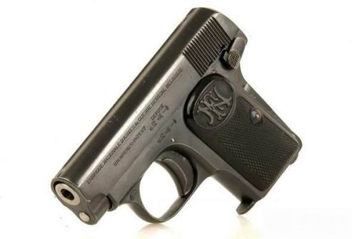 勃朗宁M1906袖珍手枪_百度百科