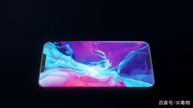 iPhone12Pro概念图：悬浮屏120赫兹刷新，A14支持双向无线充电_百科TA说