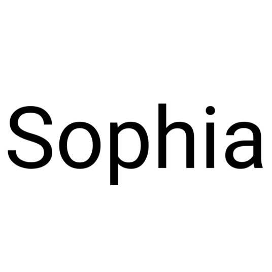 Sophia（源自希腊语的女性名字，意为“智慧”）_百度百科