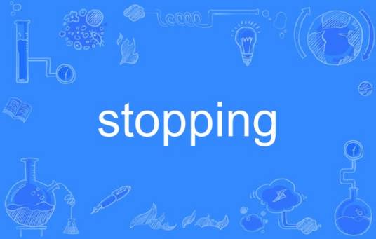 stopping_百度百科