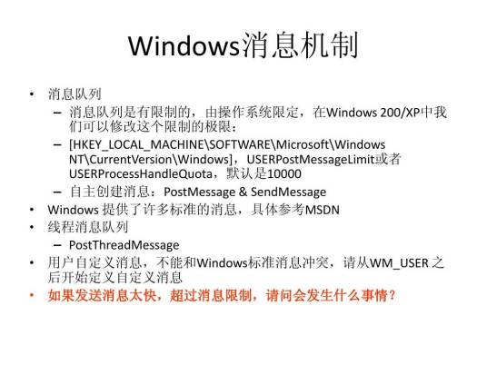 PostThreadMessage_百度百科