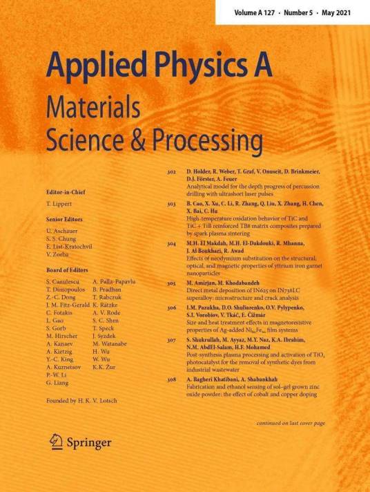 Applied Physics A_百度百科