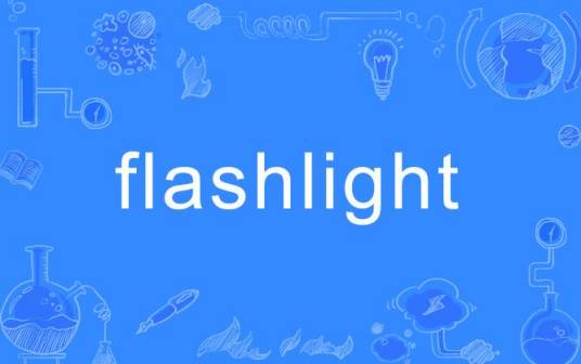 flashlight（英语单词）_百度百科