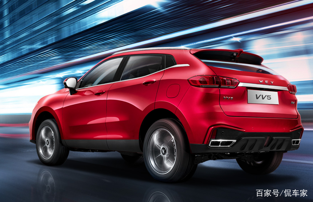 2021款WEY VV5上市，全系标配自适应巡航，12.58万起售_百科TA说