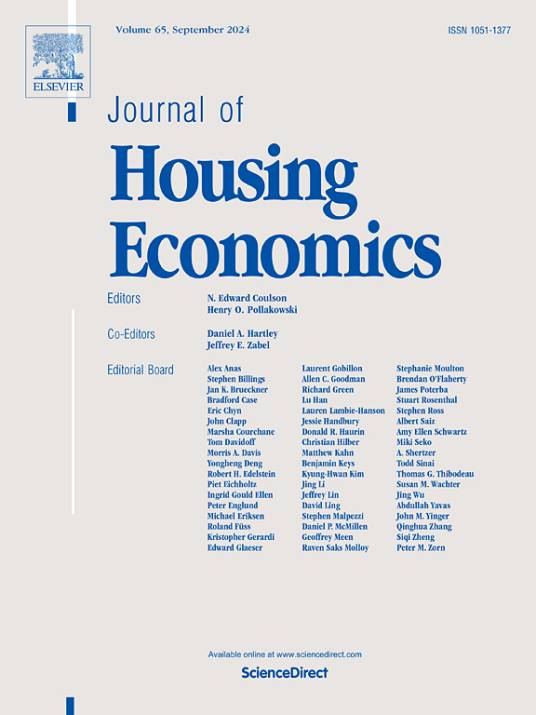Journal of Housing Economics_百度百科