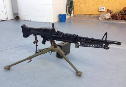 M60E4/MK43机枪_百度百科