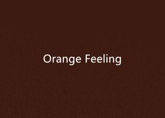 Orange Feeling_百度百科