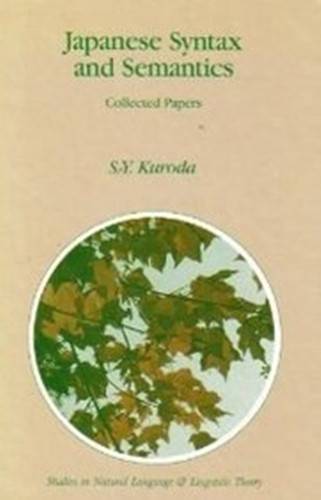 Japanese Syntax and Semantics_百度百科
