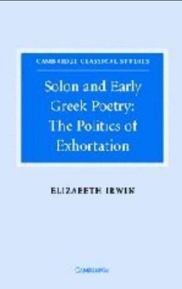 Solon and Early Greek Poetry_百度百科