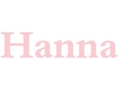 Hanna（源自希伯来语的女性英文名）_百度百科