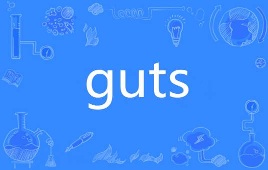GUTS（英语单词）_百度百科