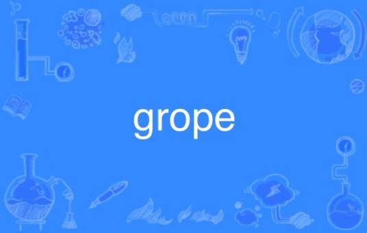 grope_百度百科