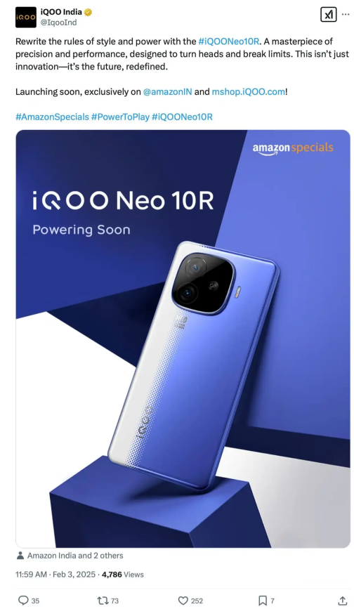 iQOO Neo 10R_百度百科