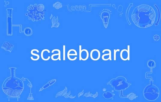 scaleboard_百度百科